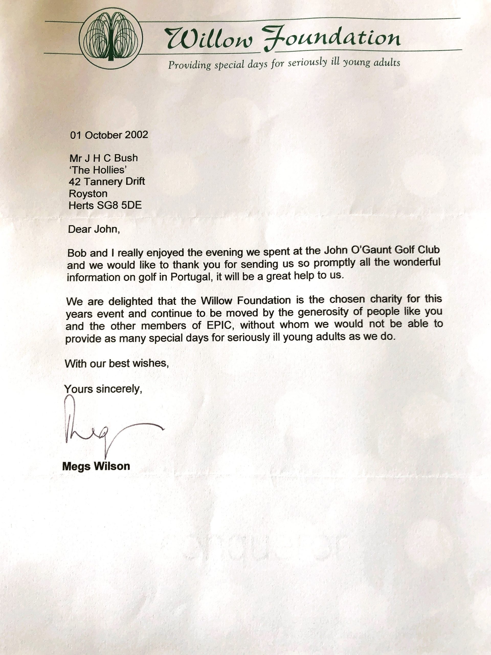 EPiC Charity Work – EPiC Golfing Society